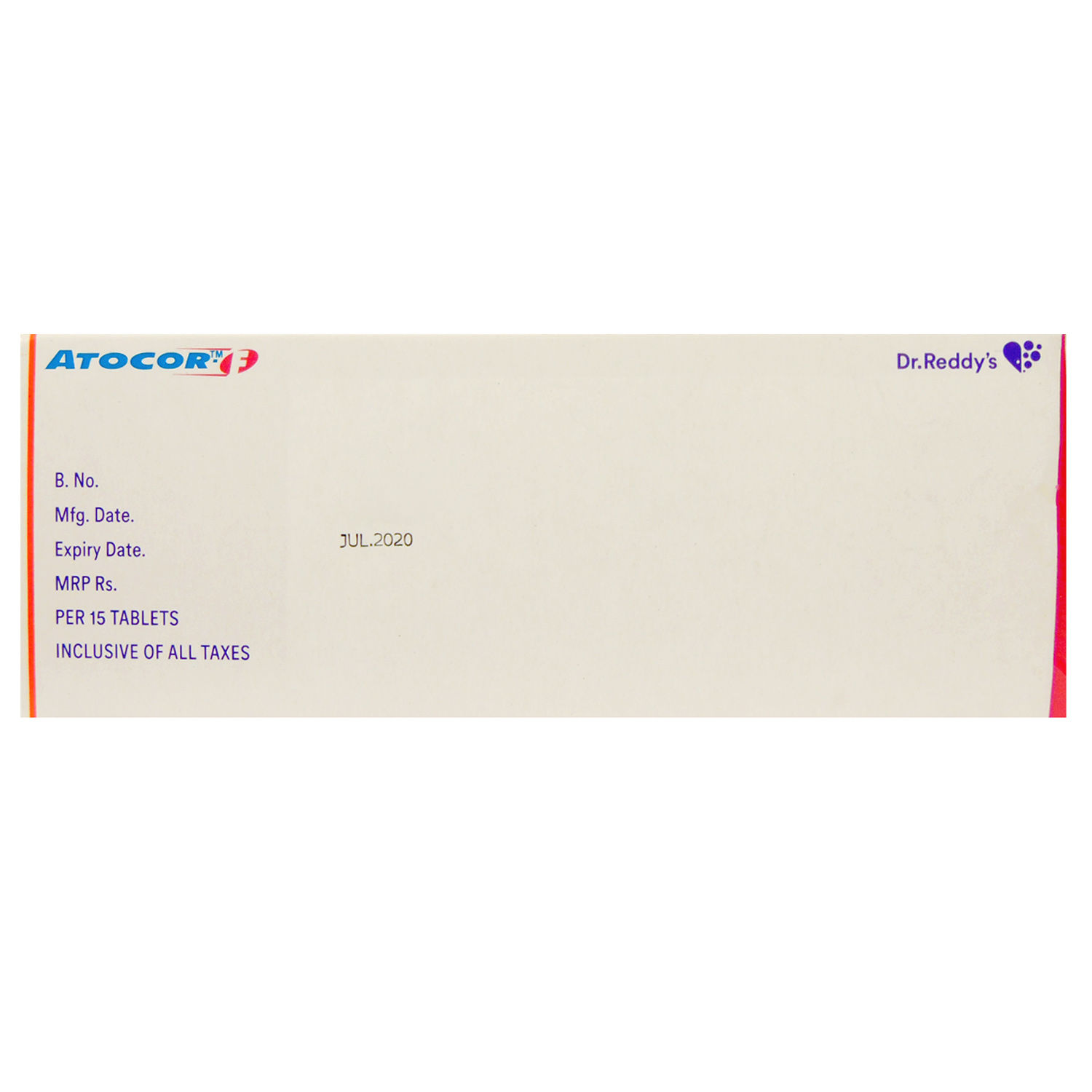 Atocor-F Tablet 15's Price, Uses, Side Effects, Composition - Apollo ...