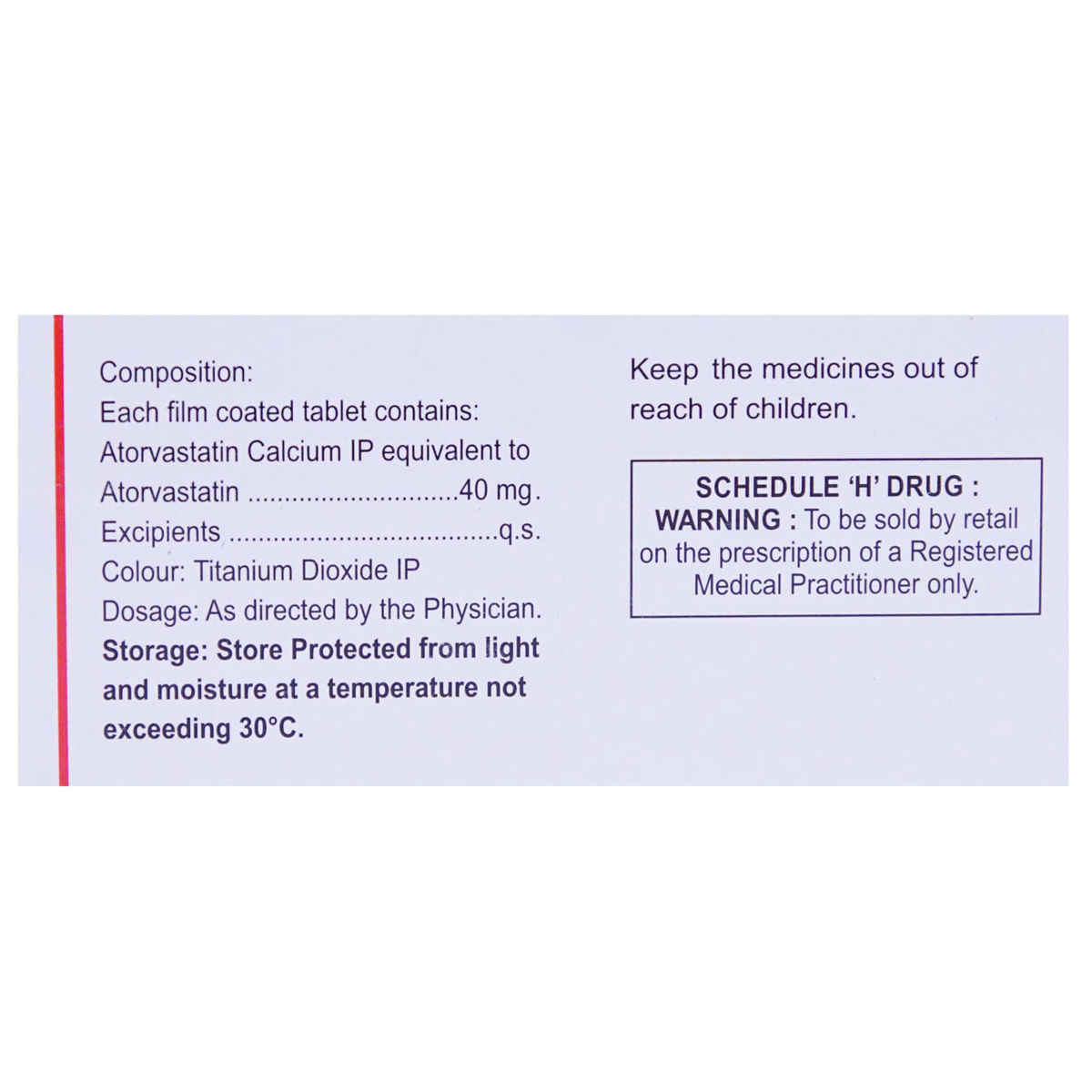 Atorsave 40 Tablet 15's Price, Uses, Side Effects, Composition - Apollo ...