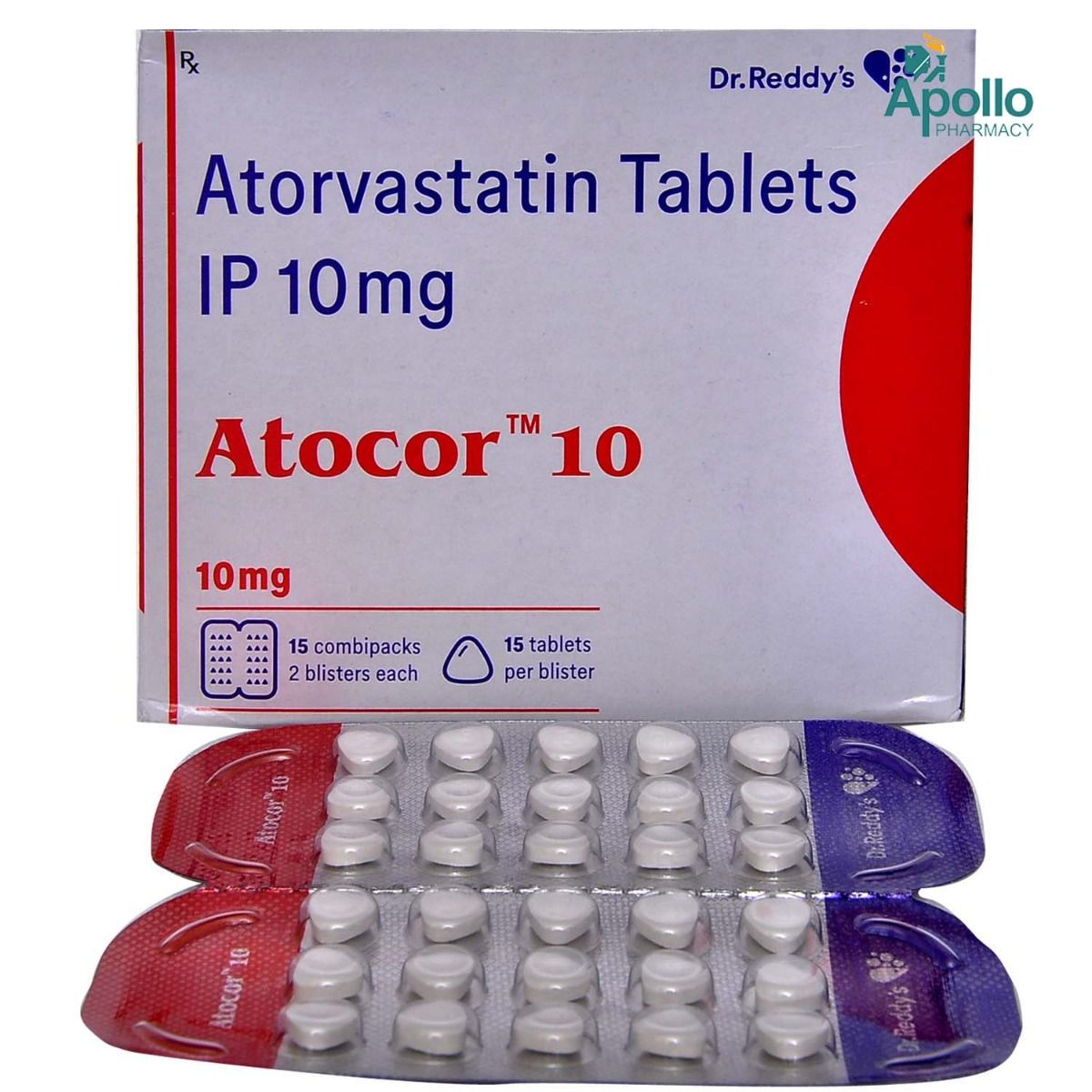 Atocor 10 Tablet 15's Price, Uses, Side Effects, Composition - Apollo ...