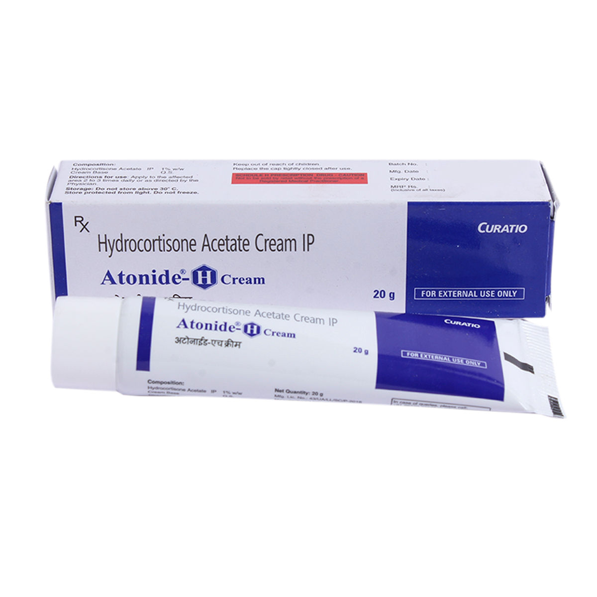 Atonide-H Cream 20 gm Price, Uses, Side Effects, Composition - Apollo ...