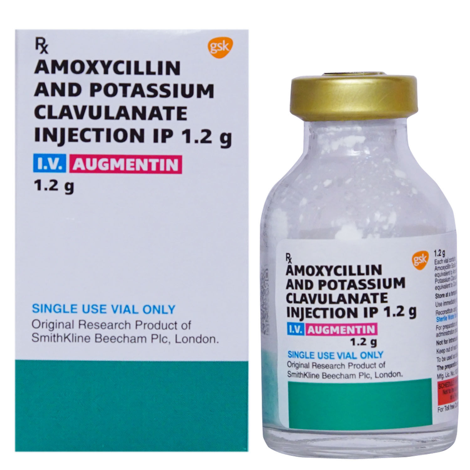 Augmentin 1.2 gm Injection 1's Price, Uses, Side Effects, Composition ...