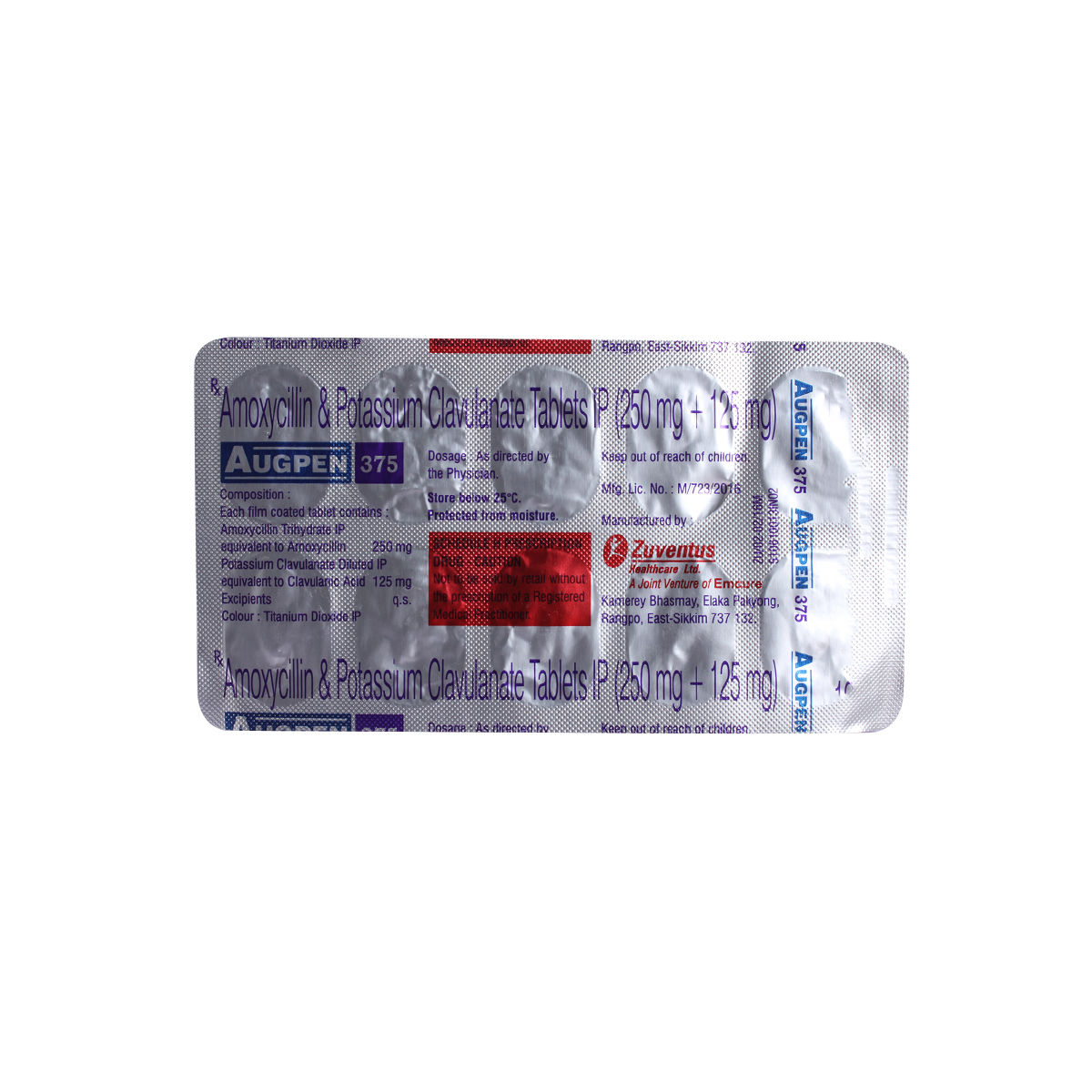 AUGPEN 375MG TABLET Price, Uses, Side Effects, Composition - Apollo ...