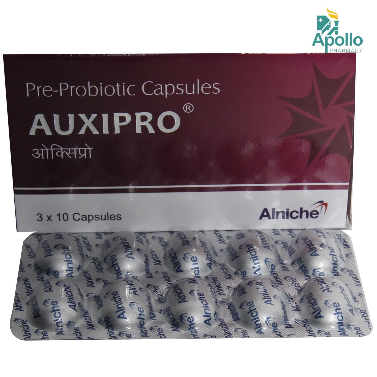 Auxipro Capsule 10's Price, Uses, Side Effects, Composition - Apollo ...