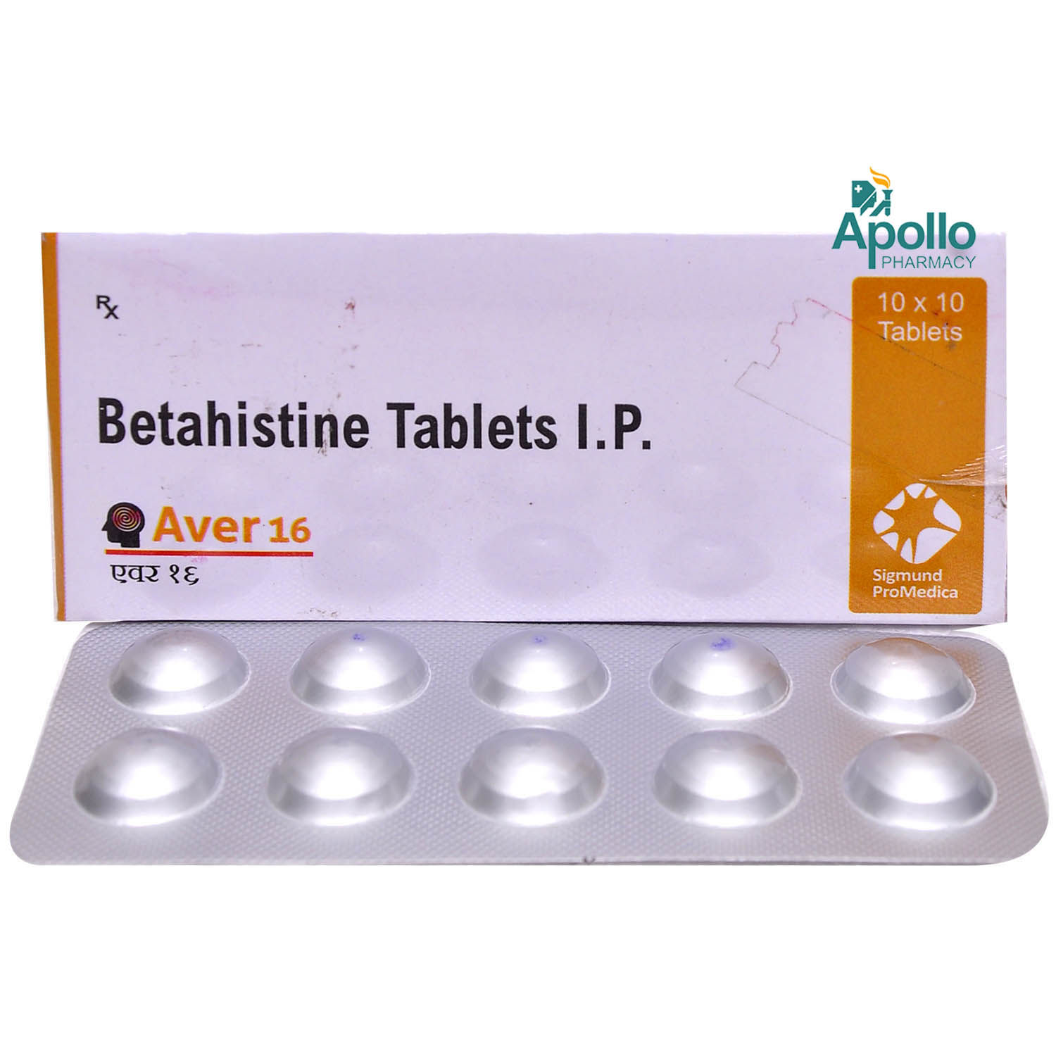 AVER 16MG TABLET Price, Uses, Side Effects, Composition - Apollo Pharmacy