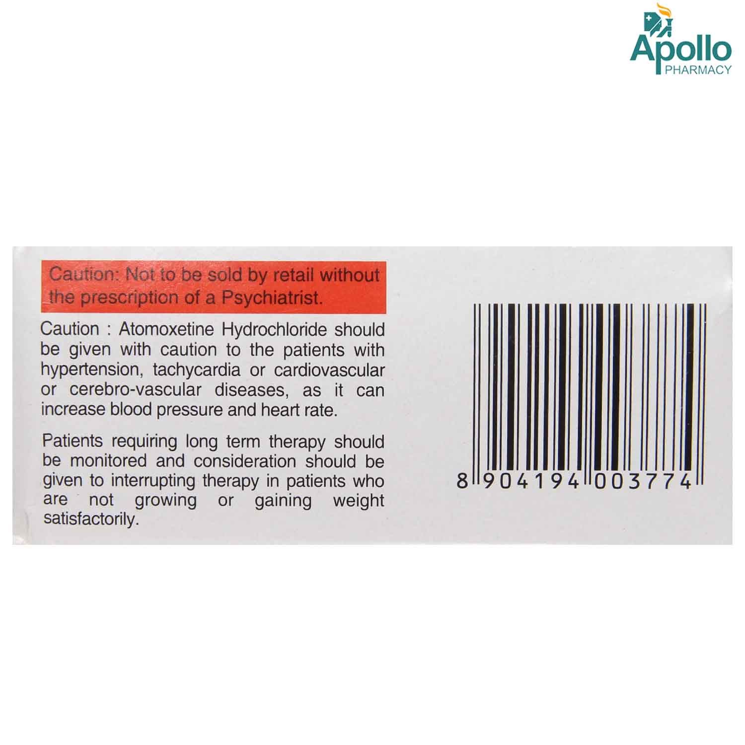 AXEPTA 25MG TABLET Price, Uses, Side Effects, Composition - Apollo Pharmacy