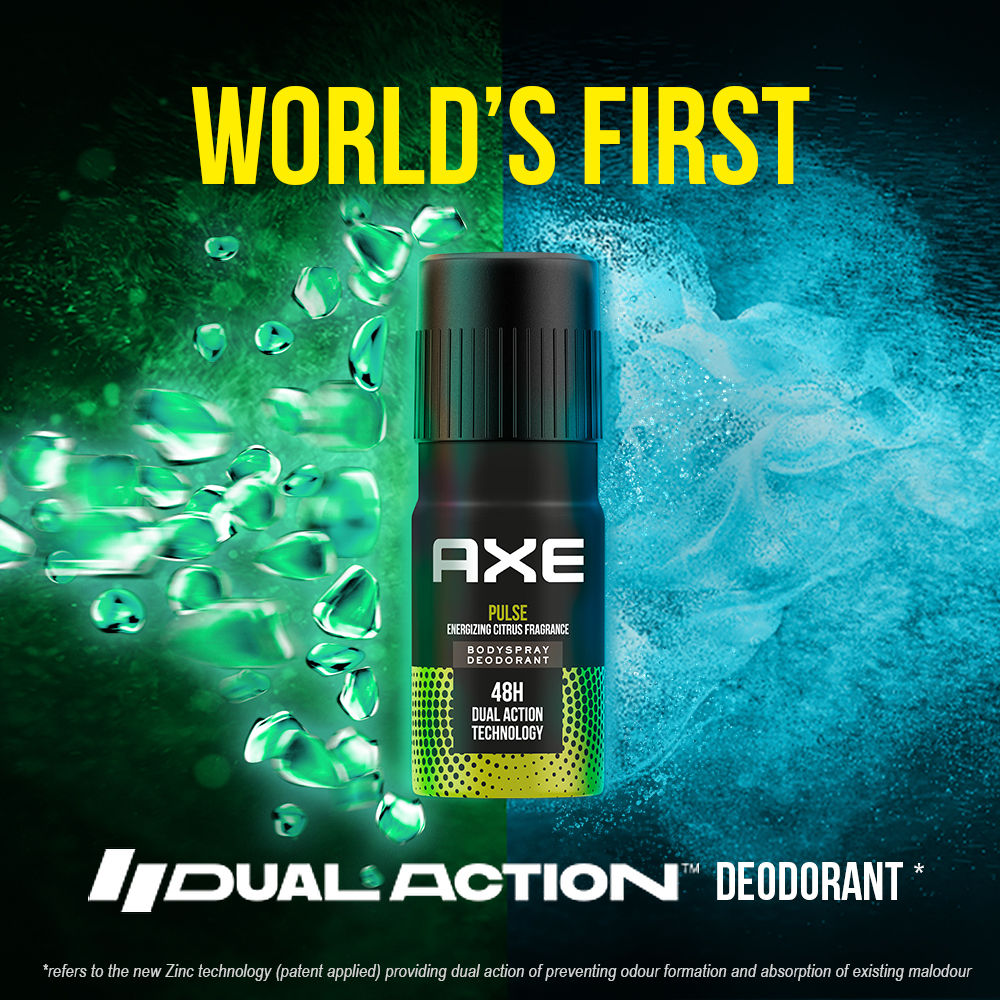 Axe Pulse Body Spray Deodorant, 150 ml Price, Uses, Side Effects ...