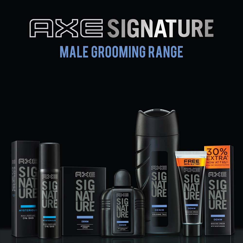 Axe Signature Denim Cologne Talcum Powder, 100 gm Price, Uses, Side ...
