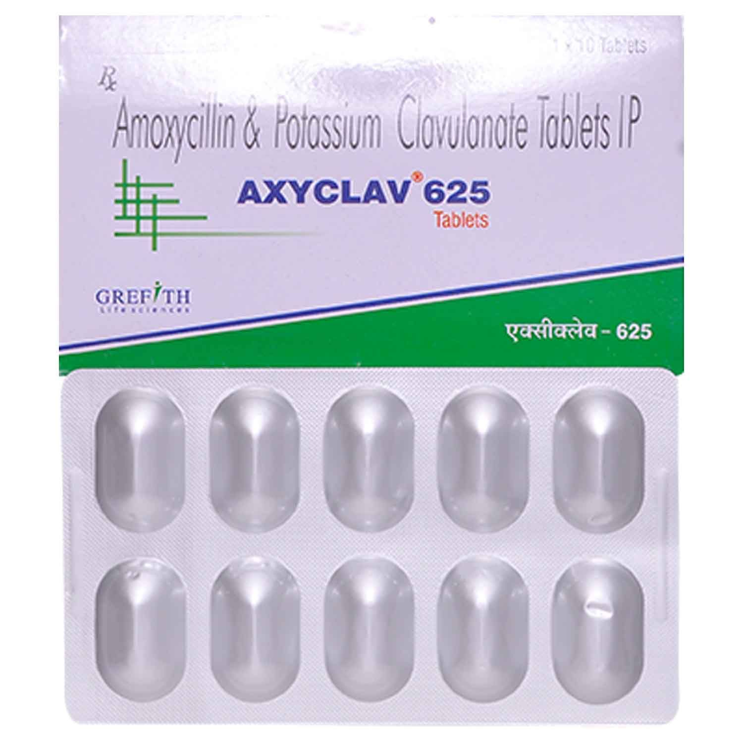 AXYCLAV 625MG TABLET Price, Uses, Side Effects, Composition - Apollo ...