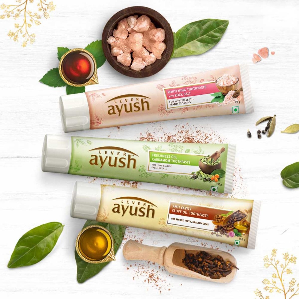 Lever Ayush Freshness Gel Cardamom Toothpaste, 150 gm Price, Uses, Side ...