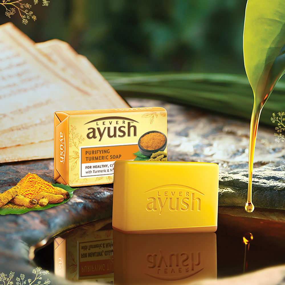 Lever Ayush Purifying Turmeric Soap, 100 gm Price, Uses, Side Effects ...