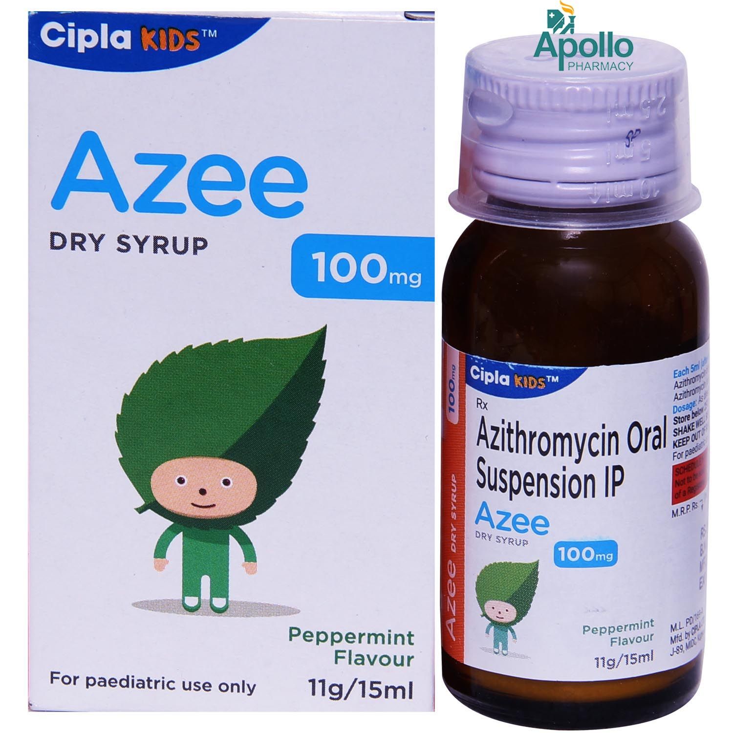 Azee 100 mg Dry Syrup 15 ml Price, Uses, Side Effects, Composition ...