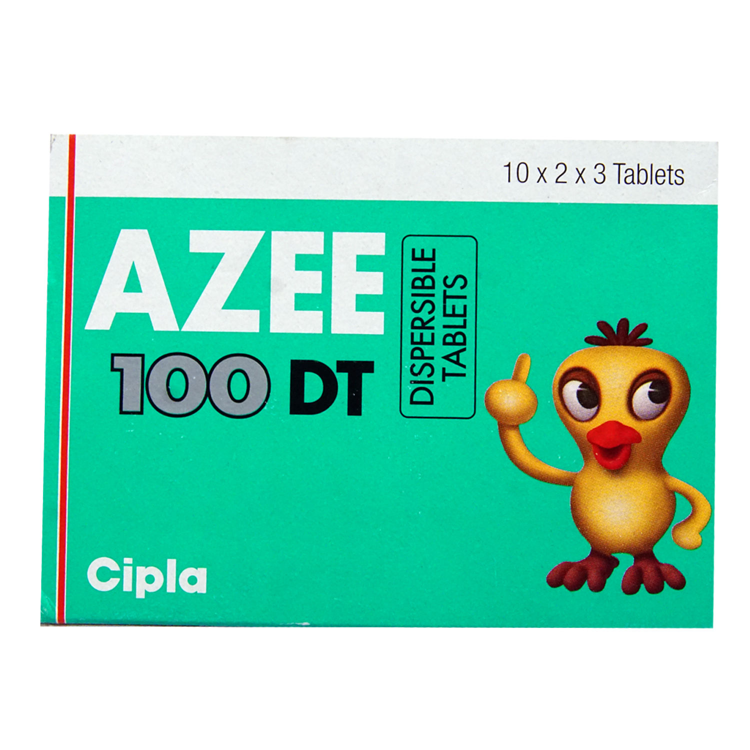 Azee DT 100 mg Tablet 3's Price, Uses, Side Effects, Composition ...