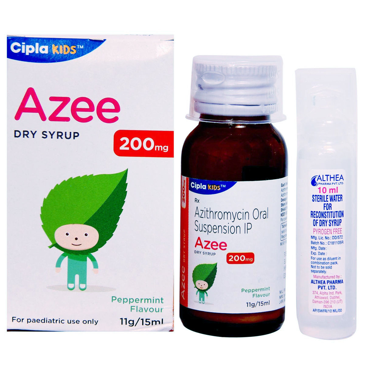 Azee 200mg Dry Syrup 15 ml Price, Uses, Side Effects, Composition ...