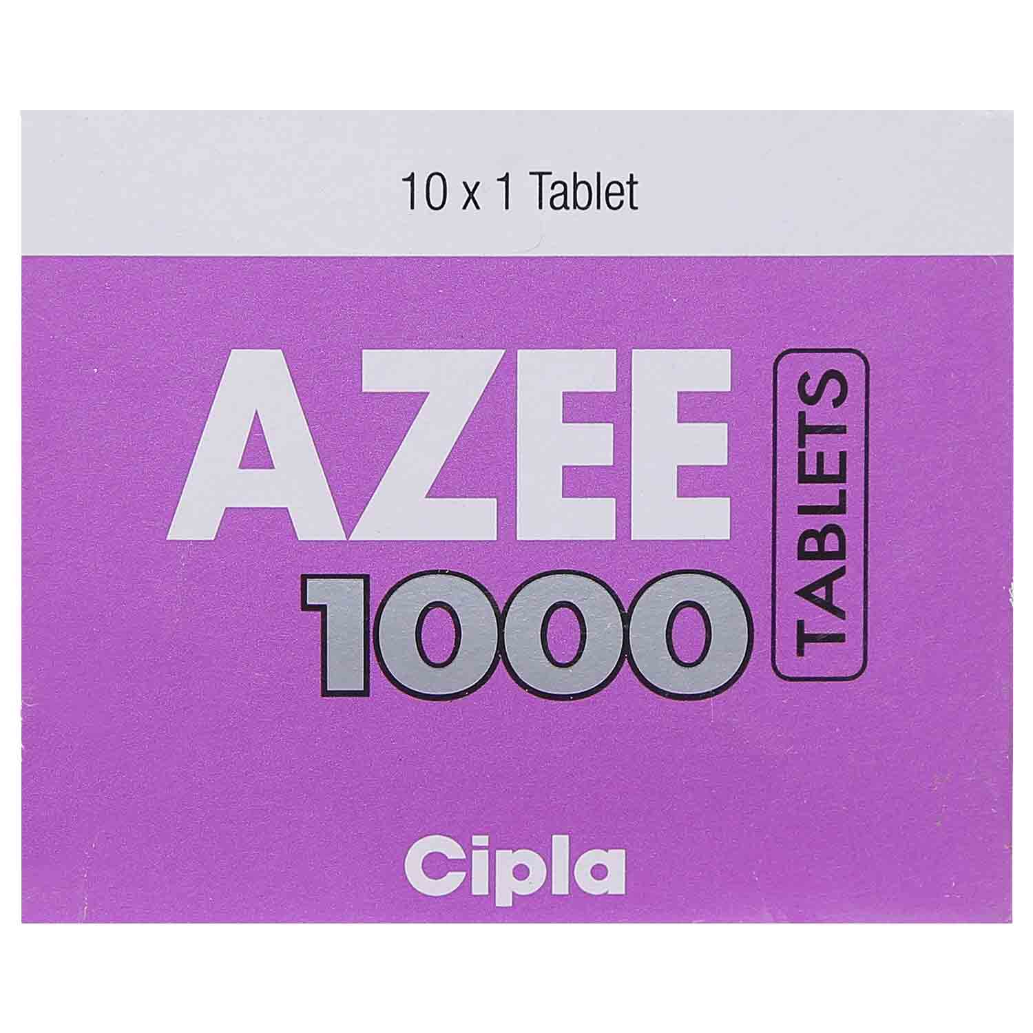 Azee 1000 mg Tablet 1's Price, Uses, Side Effects, Composition - Apollo ...