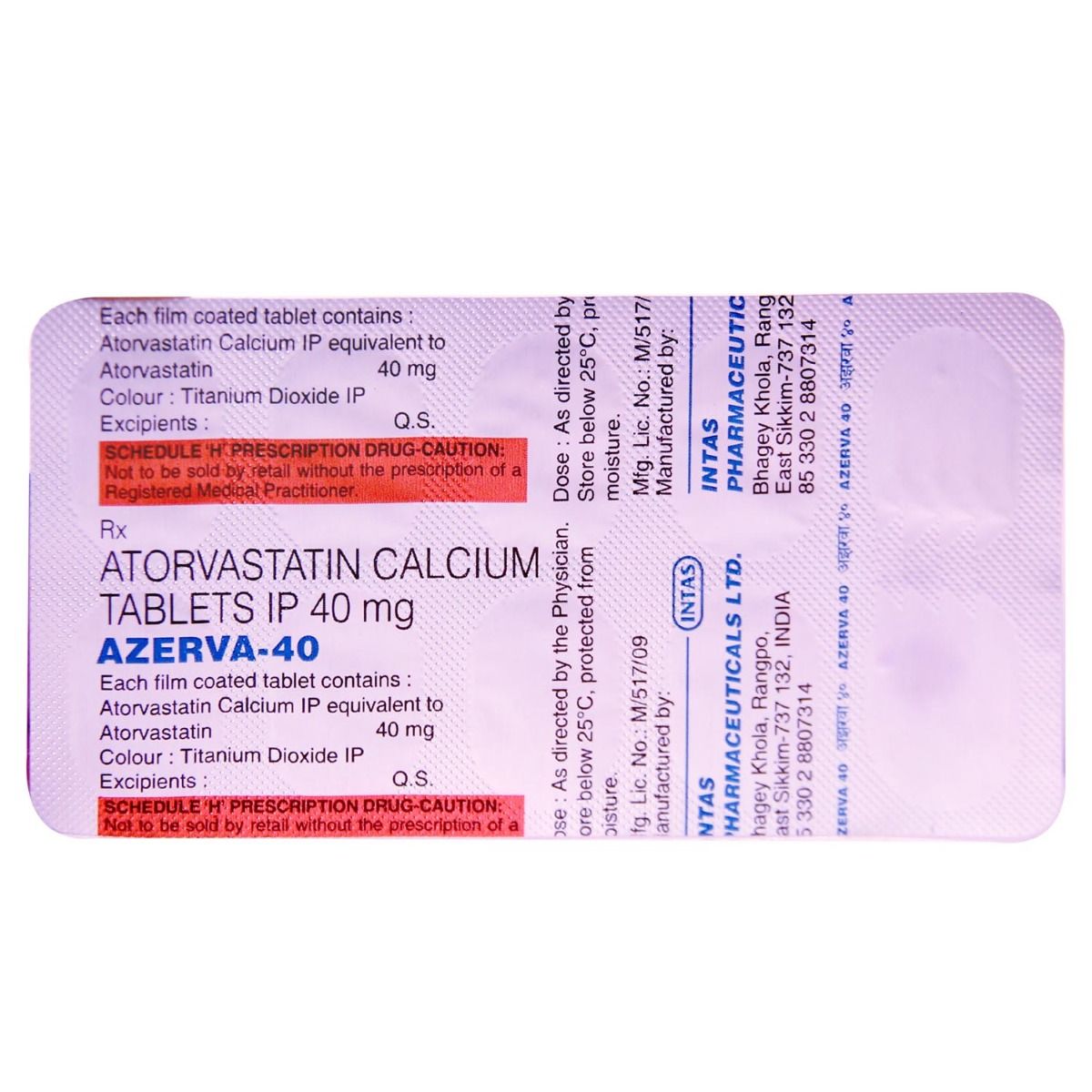 AZERVA 40MG TABLET Price, Uses, Side Effects, Composition - Apollo Pharmacy