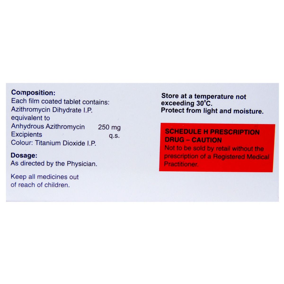 Azifine+ 250 mg Tablet 6's Price, Uses, Side Effects, Composition ...