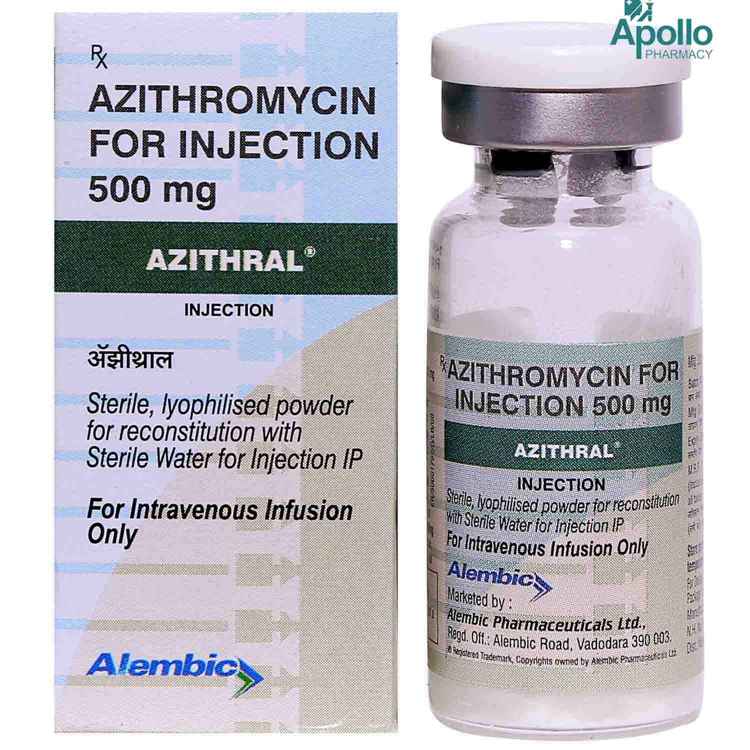 Azithral 500 mg Injection 5 ml Price, Uses, Side Effects, Composition ...