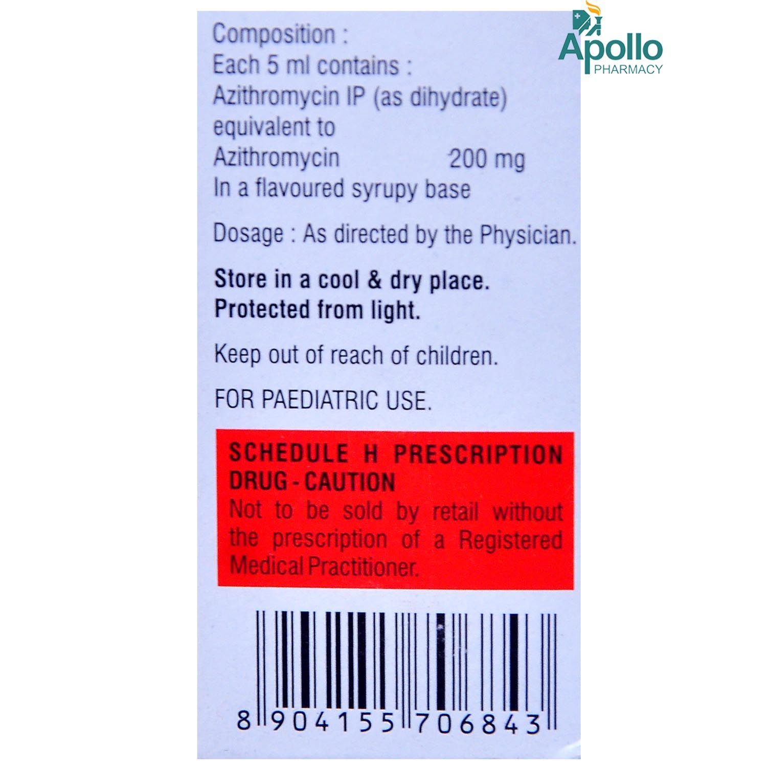 Azitus-200 Suspension 15 ml Price, Uses, Side Effects, Composition ...