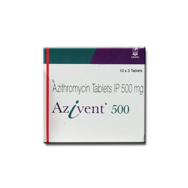 Azivent 500 Tablet 3's Price, Uses, Side Effects, Composition - Apollo ...