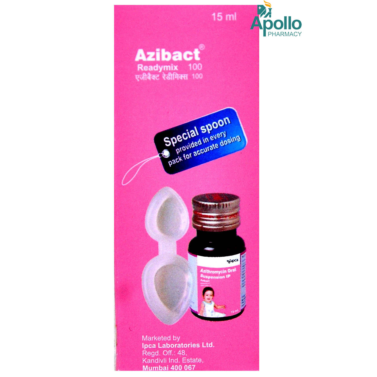 Azibact 100 mg Suspention 15 ml Price, Uses, Side Effects, Composition ...