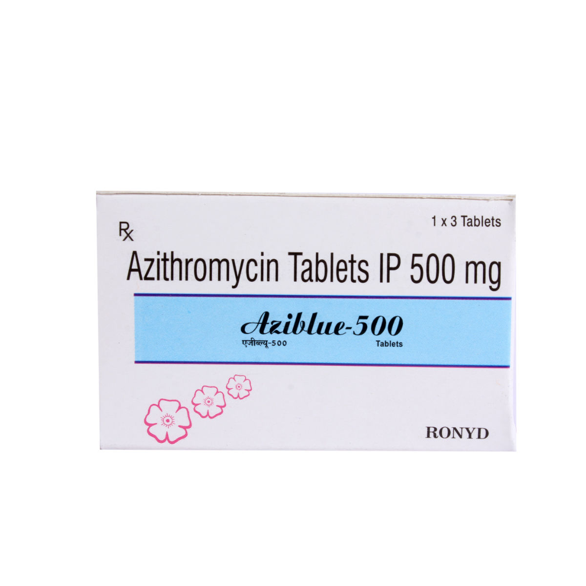 Aziblue 500 mg Tablet 3's Price, Uses, Side Effects, Composition ...