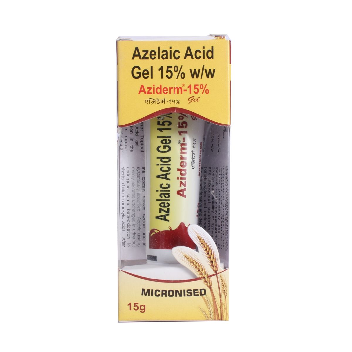 Aziderm-15% Gel 15 gm Price, Uses, Side Effects, Composition - Apollo ...