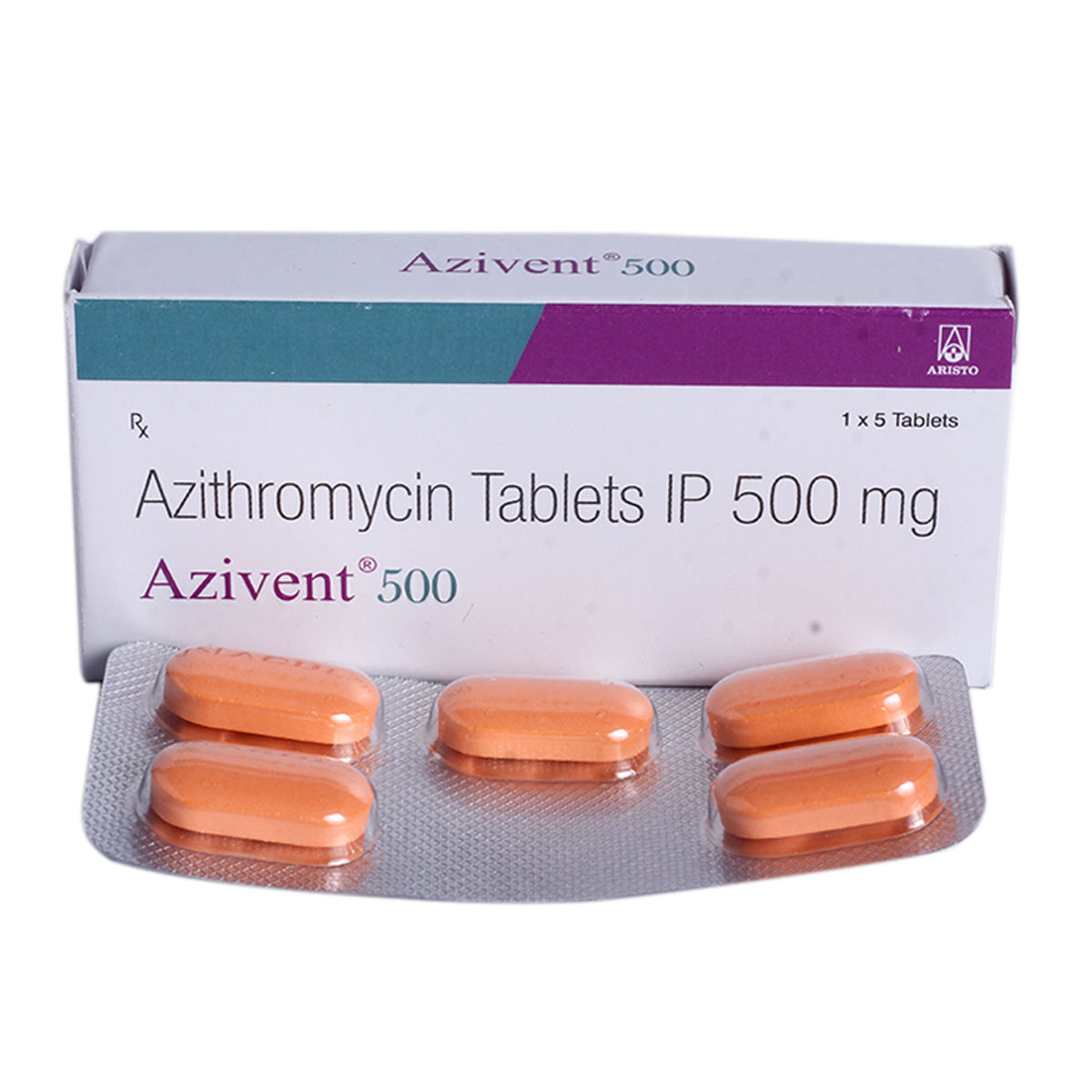Azivent 500 Tablet 5's Price, Uses, Side Effects, Composition - Apollo ...