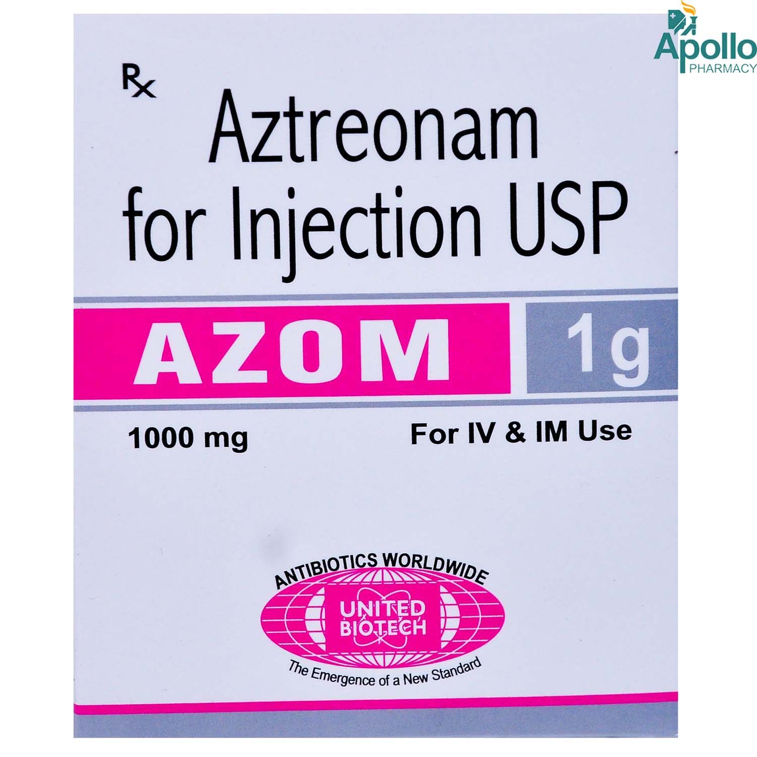 Azom 1 gm Injection 1's Price, Uses, Side Effects, Composition - Apollo ...