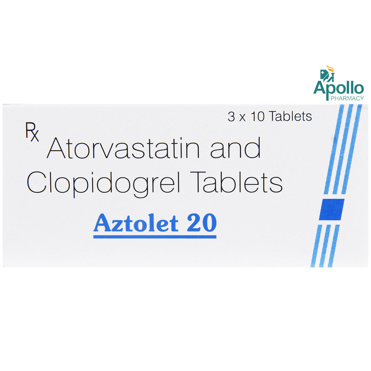 Aztolet 20 Tablet 10's Price, Uses, Side Effects, Composition - Apollo ...