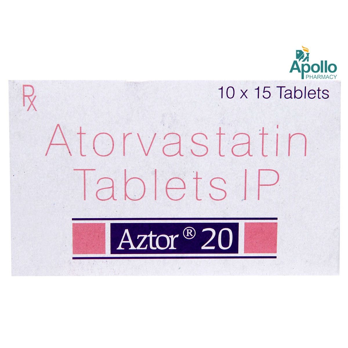 AZTOR 20MG TABLET 15'S Price, Uses, Side Effects, Composition - Apollo 24|7