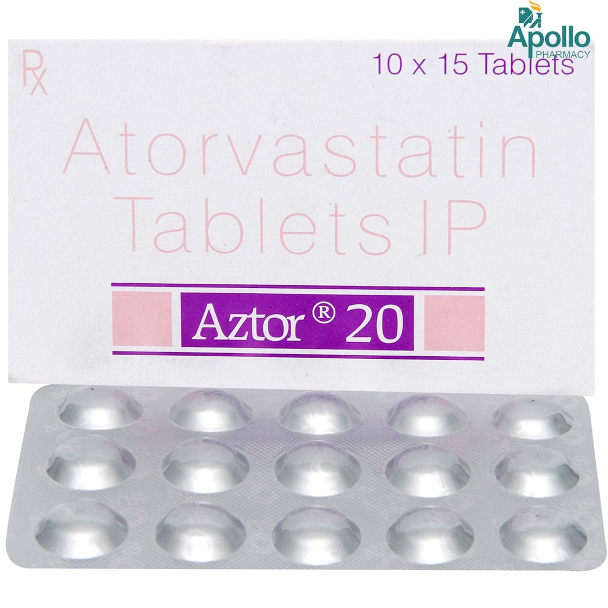 Aztor 20 Tablet 15's Price, Uses, Side Effects, Composition - Apollo ...