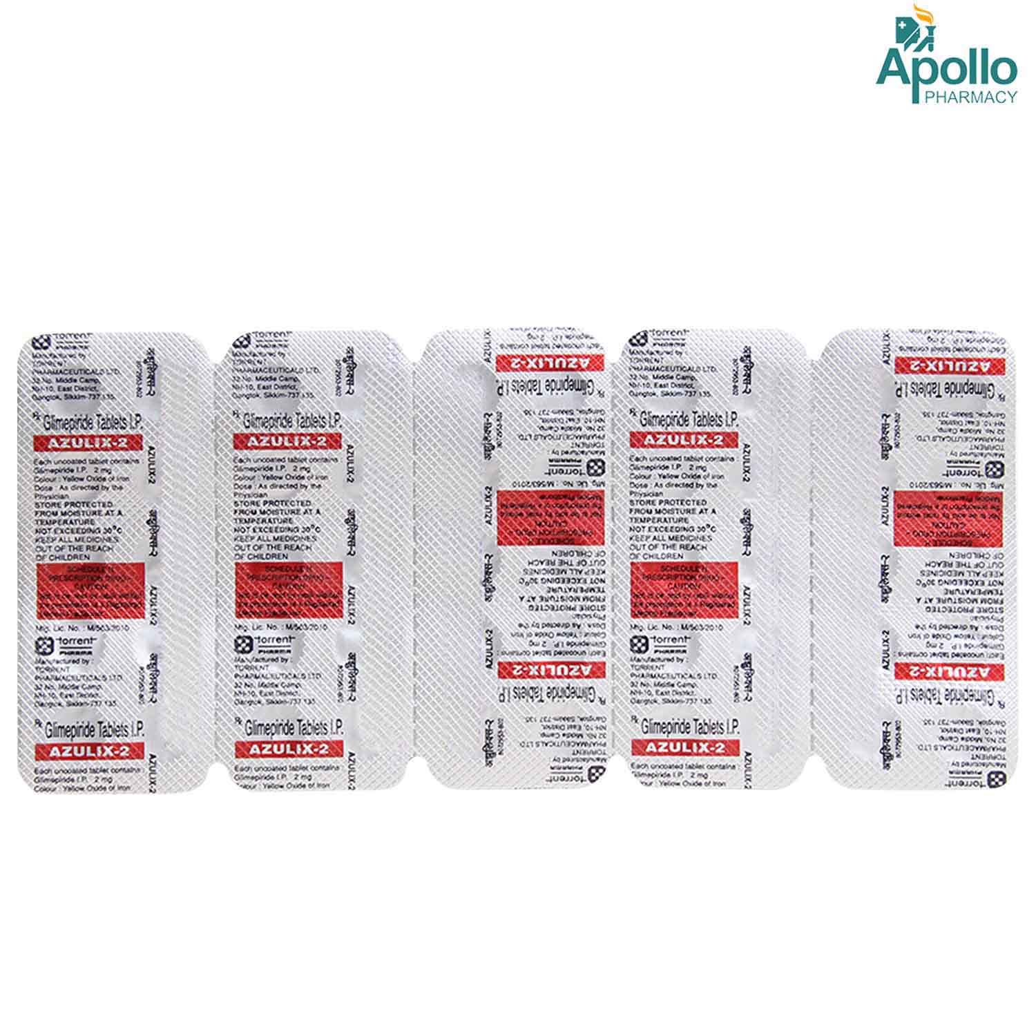 Azulix 2 Tablet 10's Price, Uses, Side Effects, Composition - Apollo ...