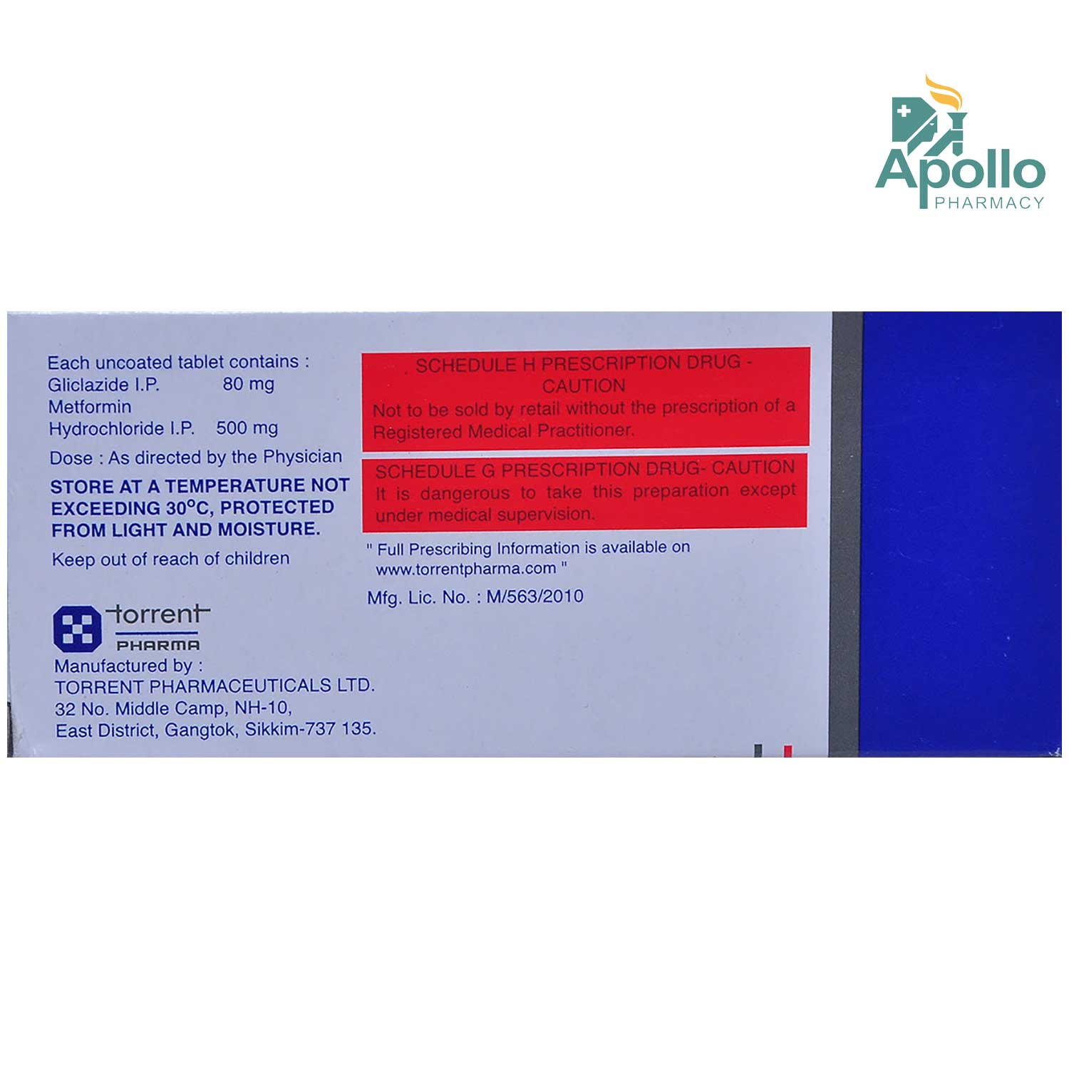 Azukon-M Tablet 10's Price, Uses, Side Effects, Composition - Apollo ...