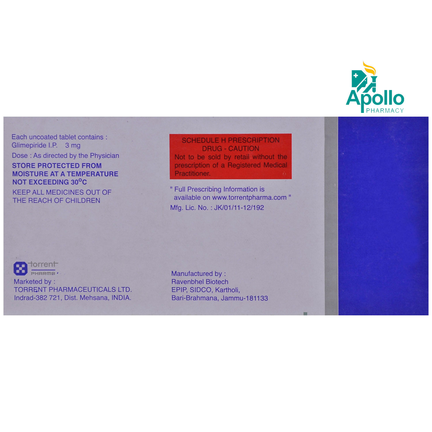 Azulix-3 Tablet 10's Price, Uses, Side Effects, Composition - Apollo ...
