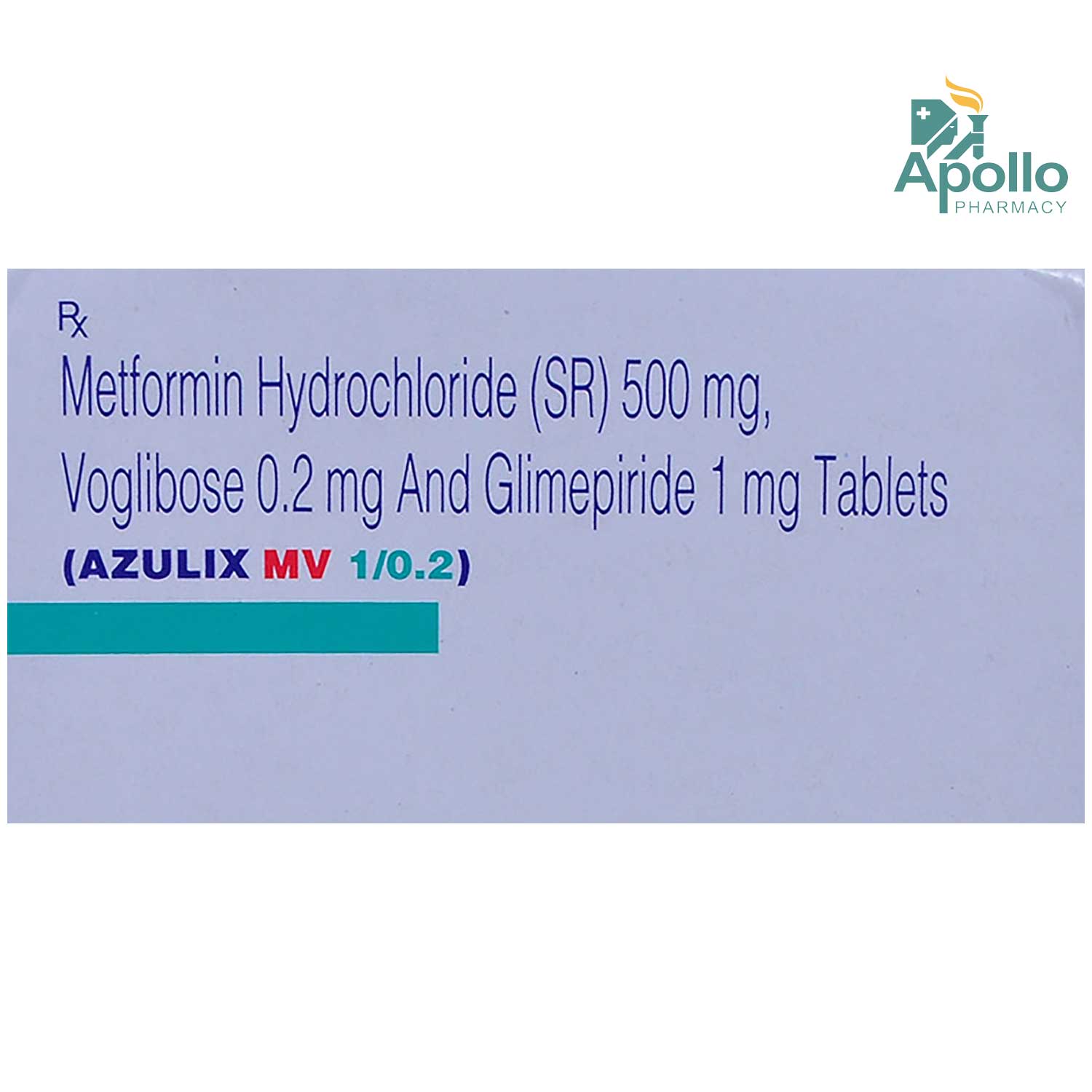 AZULIX MV 1/0.2MG TABLET 10'S Price, Uses, Side Effects, Composition ...