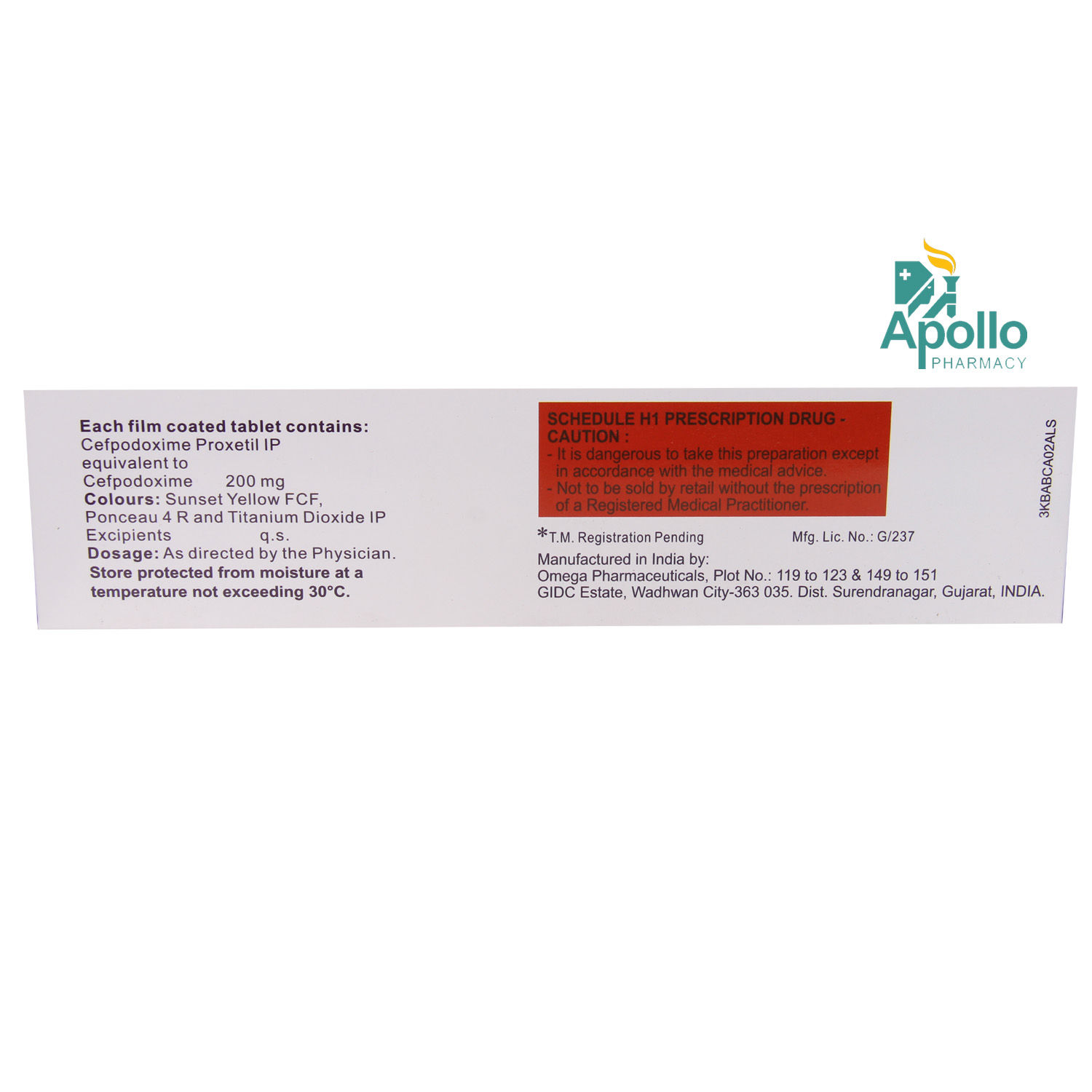 Bactogard 200 mg Tablet 10's Price, Uses, Side Effects, Composition ...