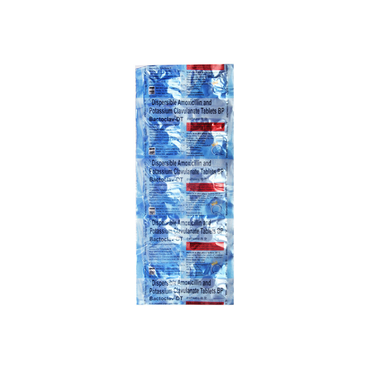 Bactoclav DT Tablet 10's Price, Uses, Side Effects, Composition ...