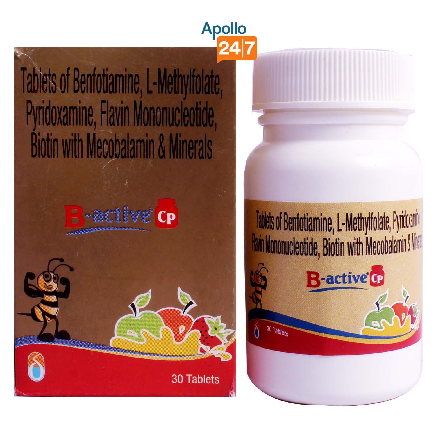 B-Active Cp Tablet 1's Price, Uses, Side Effects, Composition - Apollo ...