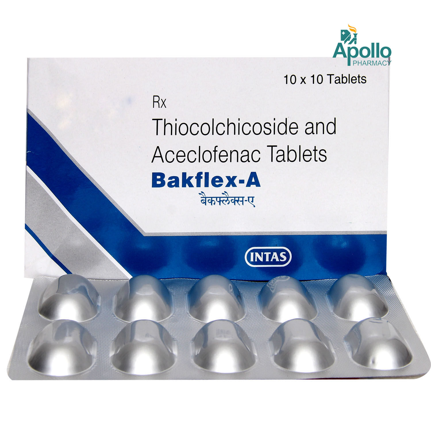 Bakflex A Tablet 10's Price, Uses, Side Effects, Composition - Apollo ...