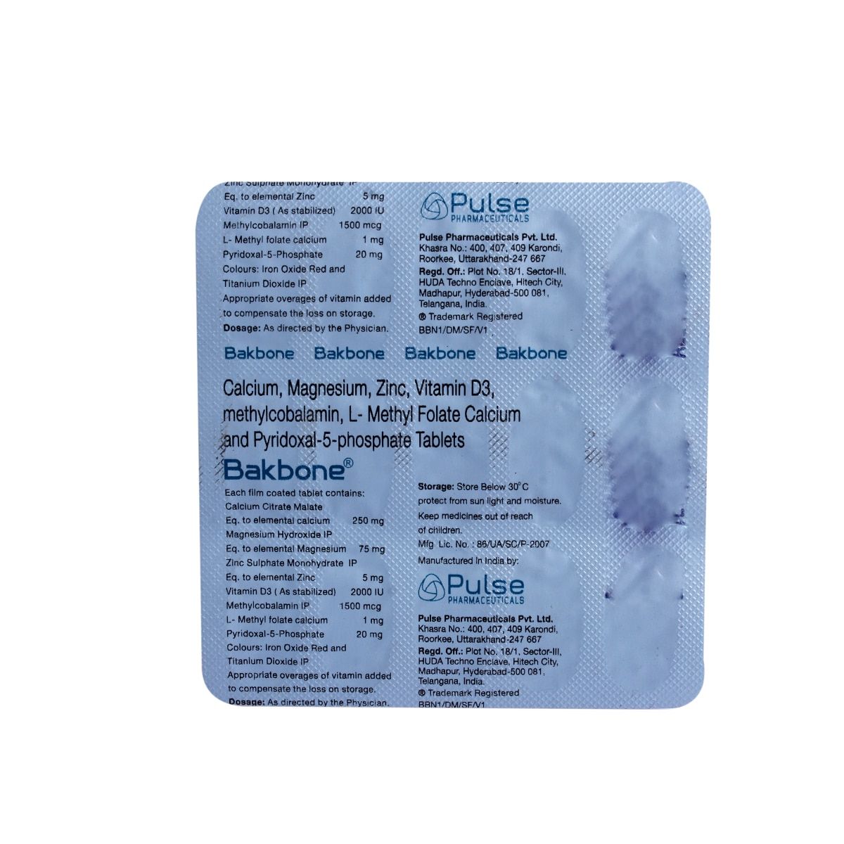 Bakbone Tablet 15's Price, Uses, Side Effects, Composition - Apollo ...