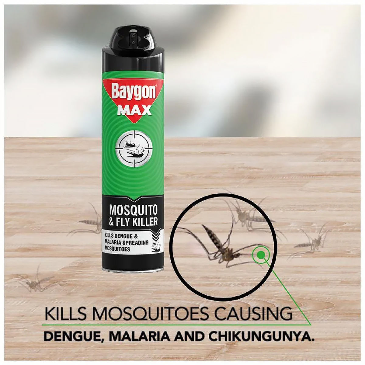 Baygon Mosquito & Fly Killer Spray, 200 ml Price, Uses, Side Effects ...