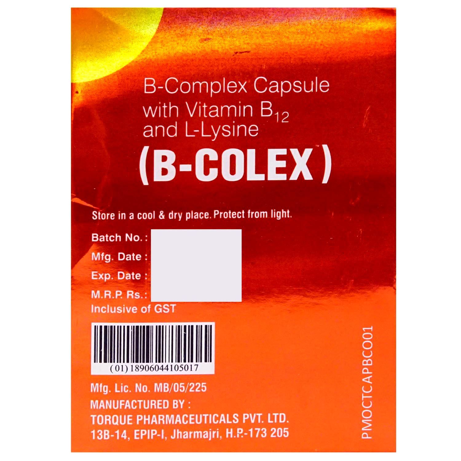 B-Colex Capsule 10's Price, Uses, Side Effects, Composition - Apollo ...