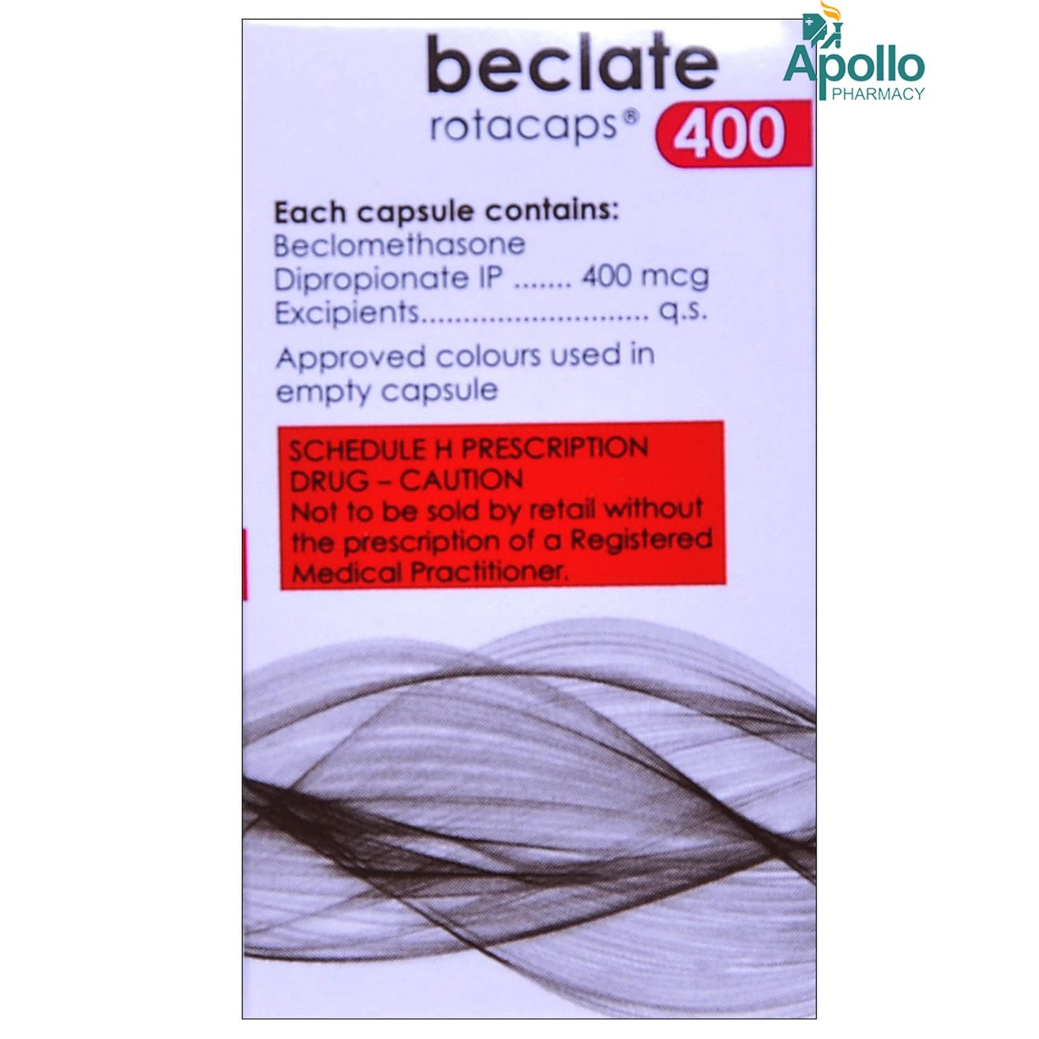 Beclate 400 mcg Rotacaps 30's Price, Uses, Side Effects, Composition ...