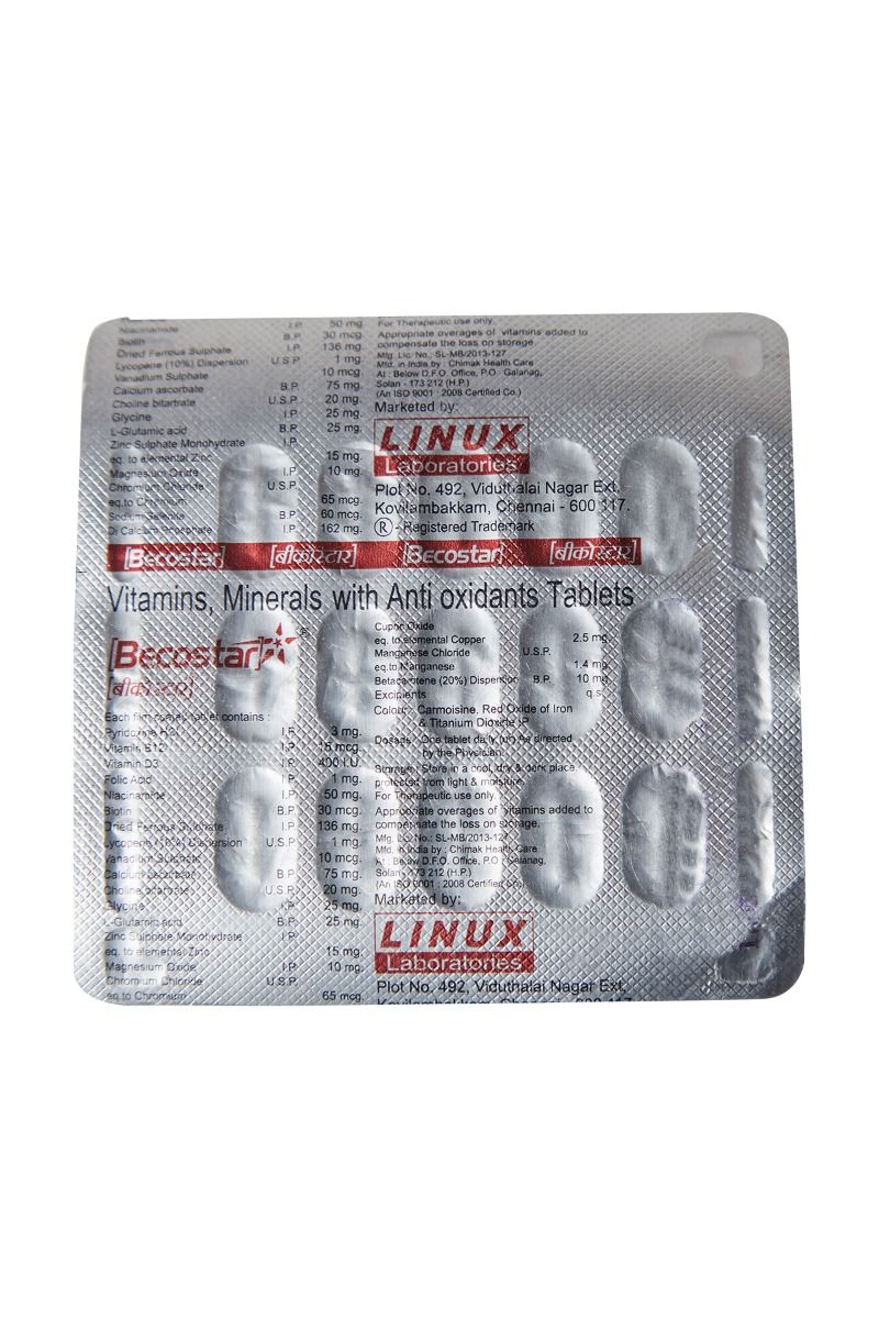 BECOSTAR TABLET 15'S Price, Uses, Side Effects, Composition - Apollo ...