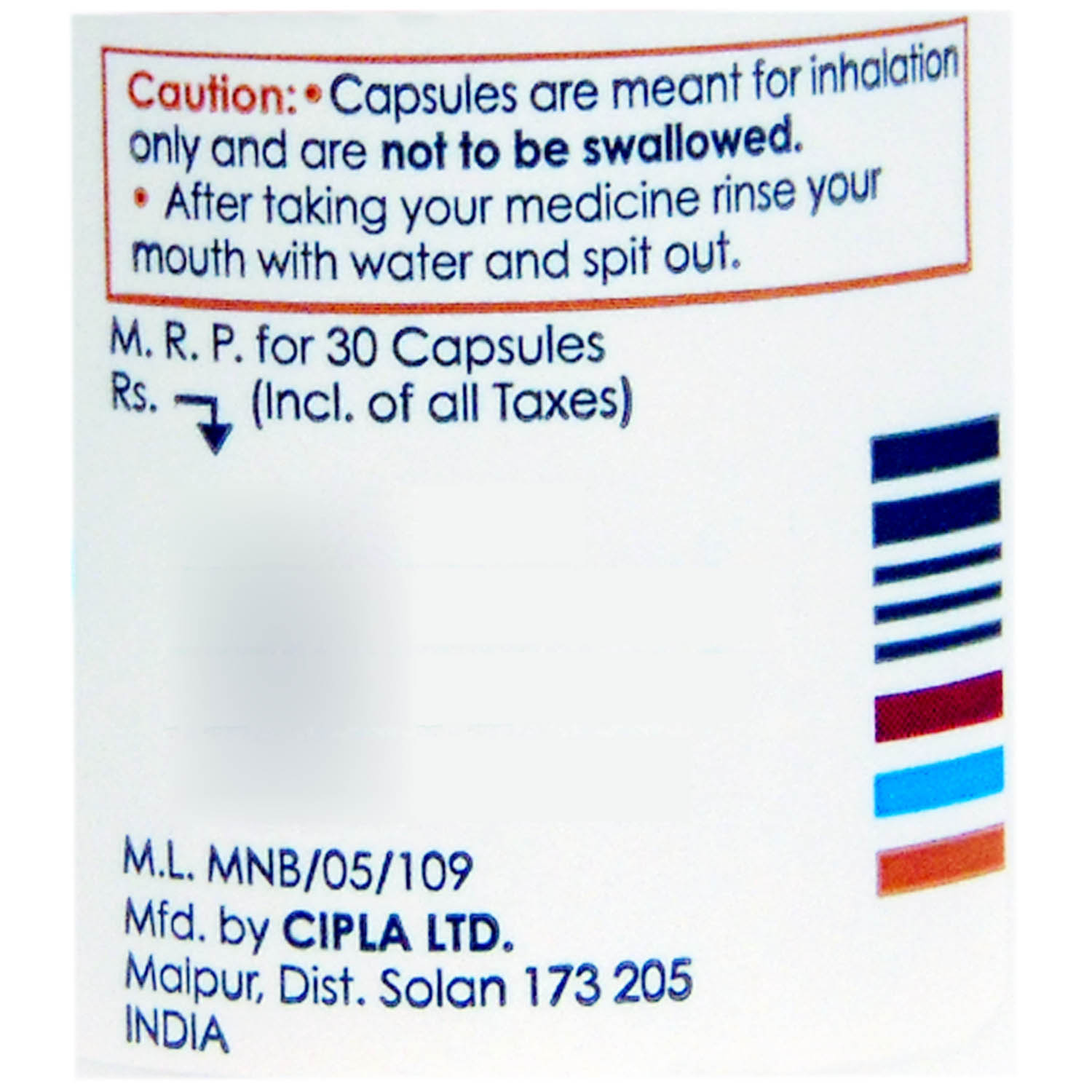 Beclate 200 Rotacap 30's Price, Uses, Side Effects, Composition ...