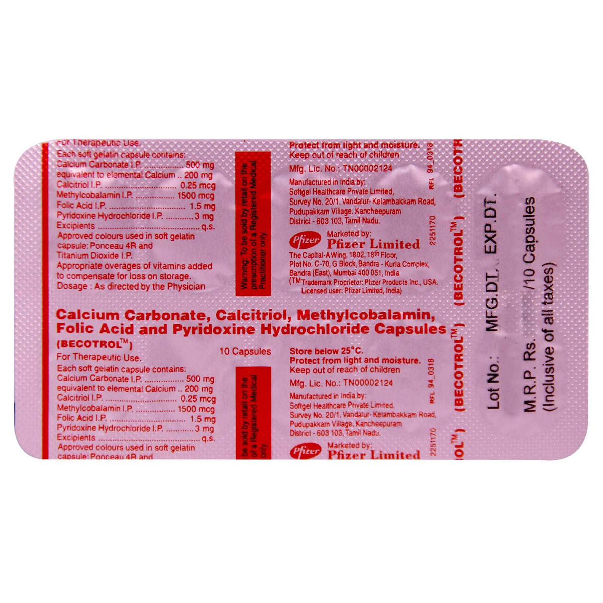 Becotrol Capsule 10's Price, Uses, Side Effects, Composition - Apollo ...