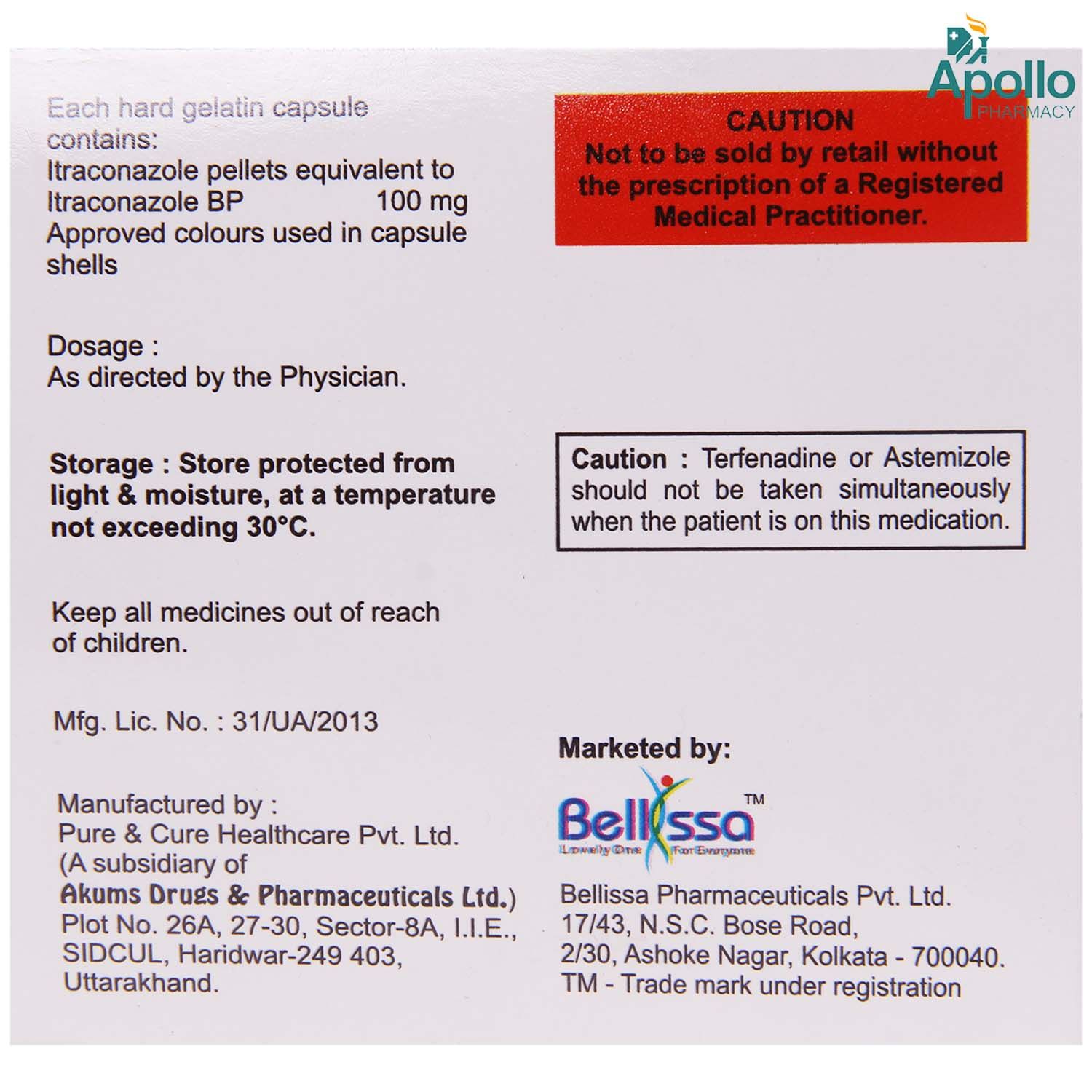 BELITRA 100MG CAPSULE 7'S Price, Uses, Side Effects, Composition ...