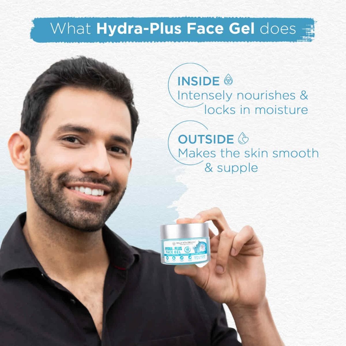 Bella Vita Organic Hydra-Plus Face Gel, 50 gm Price, Uses, Side Effects ...