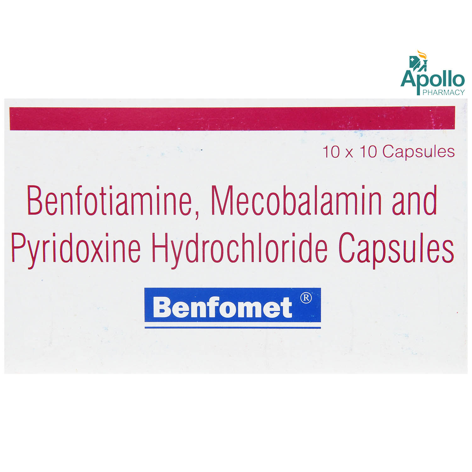 Benfomet Capsule 10's Price, Uses, Side Effects, Composition - Apollo ...