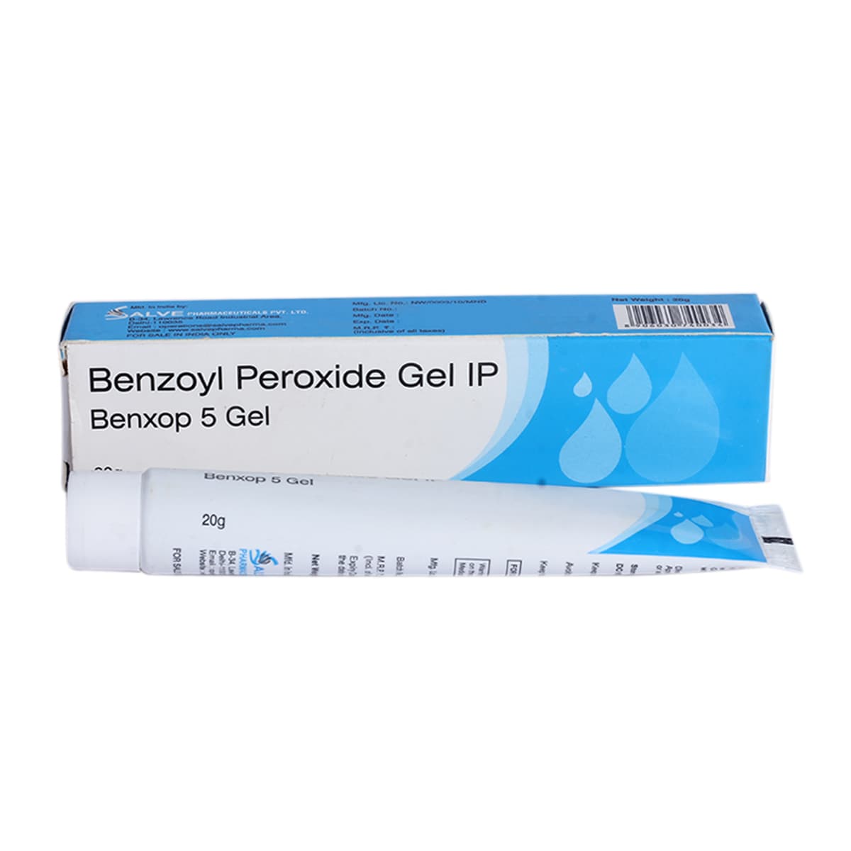 Benxop 5 Gel 20 gm Price, Uses, Side Effects, Composition - Apollo Pharmacy